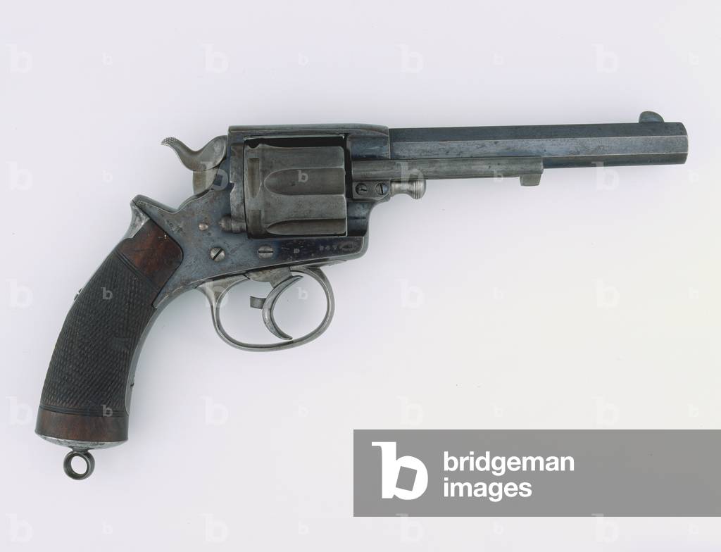 Image of Tranter .450 inch double-action centre-fire revolver, 1878 ...