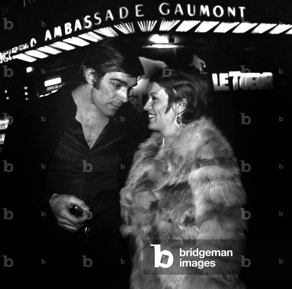 Image of Actors Fabio Testi and Jean Seberg at the Premiere of by ...