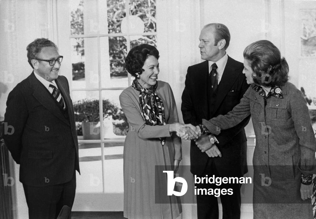 Image of Gerald Ford et Henry Kissinger by Unknown photographer, (20th ...
