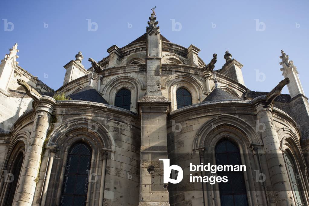 Image of Cathedral (Cathédrale Notre-Dame). Exterior. The chevet and ...