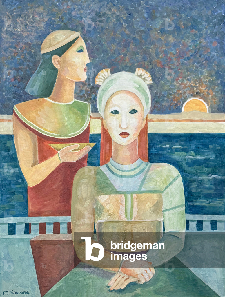 Image of Daughter of Nobility, 1995 (acrylic and watercolour on ...