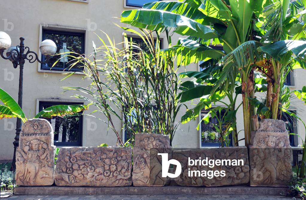 Image of Elements of a burial enclosure from the Roman period, 1st-2nd ...