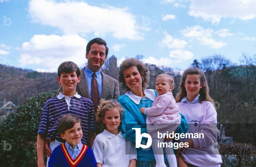 Image of Alexander Prince of Sayn Wittgenstein Sayn with his wife Gabriela