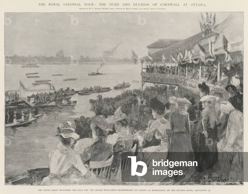 Image of The Royal Colonial Tour, the Duke and Duchess of Cornwall by ...
