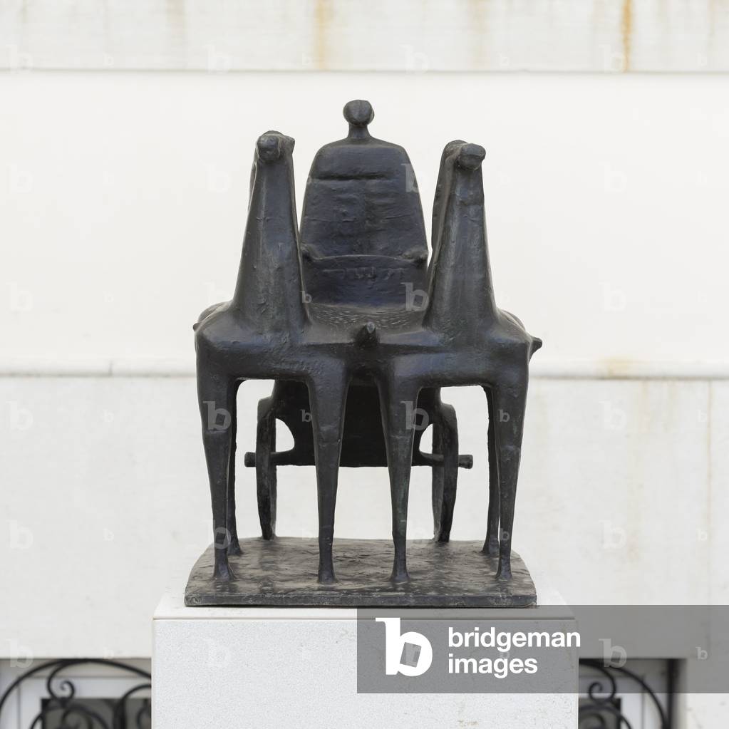 Image of Chariot, 1957, (bronze) by Koenig, Fritz (1924-2017)