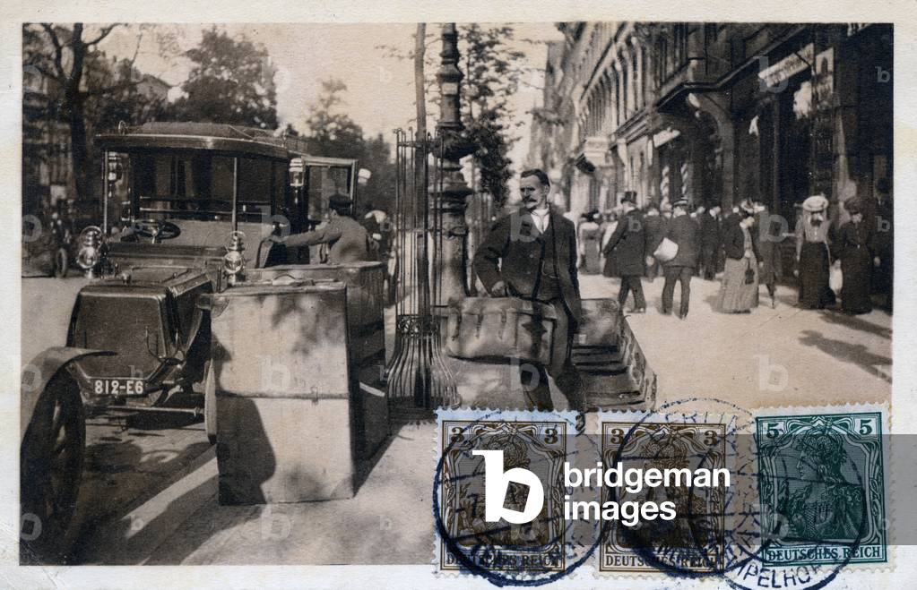 Image of Berlin types' ('Berliner Typen') series, c. 1914