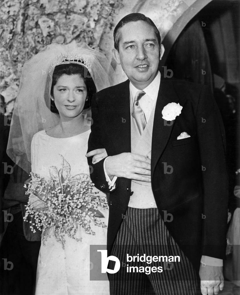 Image of Wedding of Billy Wallace and Miss Elizabeth Hoyer Millar by ...