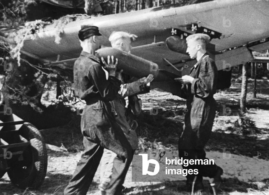 Image of Messerschmitt Me 110, 1942 (b/w photo)