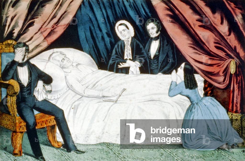 Image of The death of Andrew Jackson, 1845