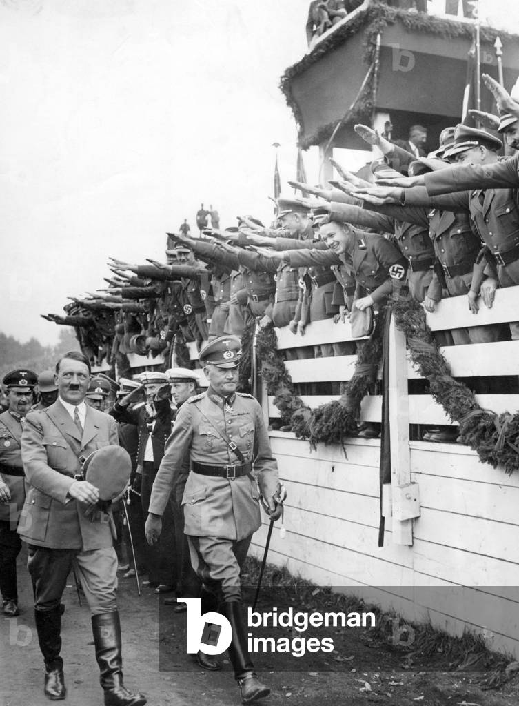 Adolf Hitler at the Nuremberg Rally, 1934