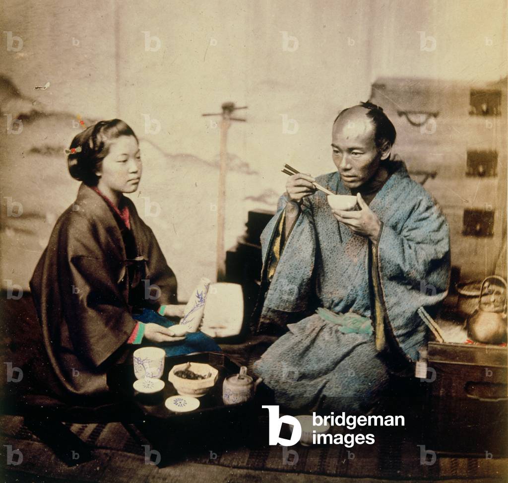 Image of Japanese Married life in Japan, 1863-1866 (photo) by Beato ...