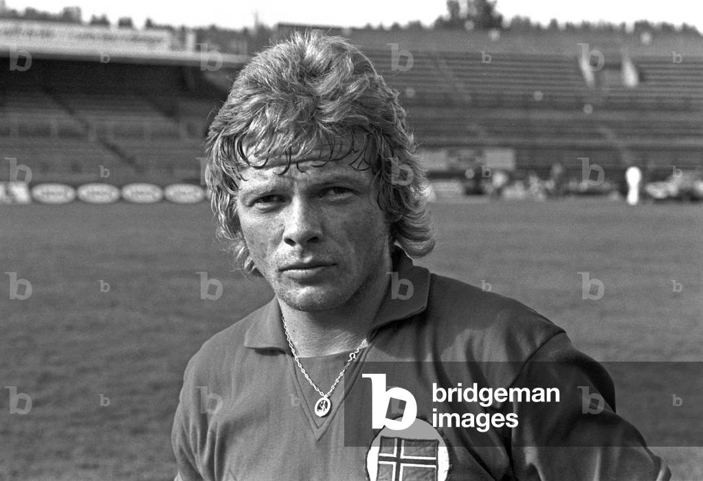 Image of Oslo 19760614: Jan Hansen, football player Rosenborg ...
