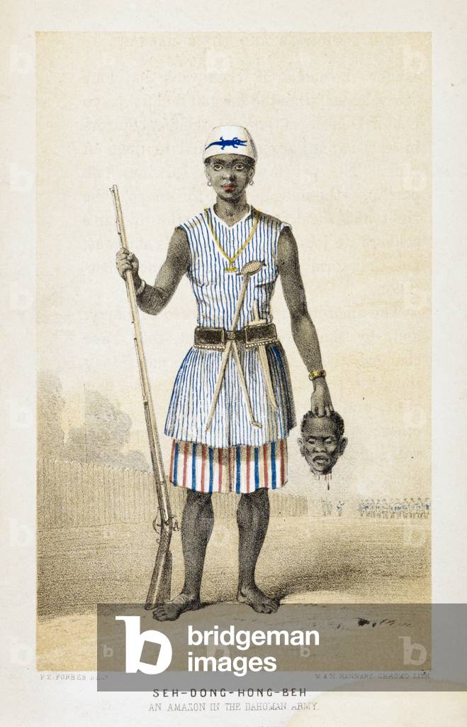 Image of Seh-Dong-Hong-Beh. An Amazon in the Dahoman army. A woman in ...