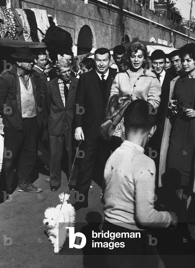Image of Rome, Italy, 1959, The actress Abbe Lane with her musician by ...
