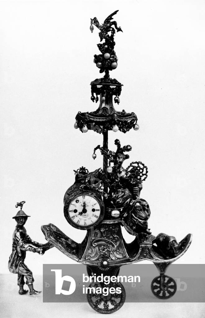 Image of Automaton in the form of a chariot pushed by a by Thomson ...