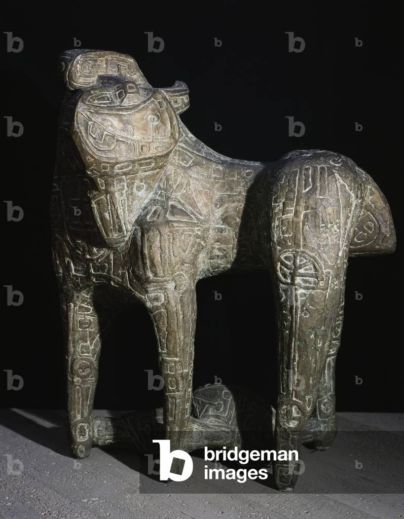 Image of Chimera, 1954, by Mirko Basaldella (1910-1969), bronze ...