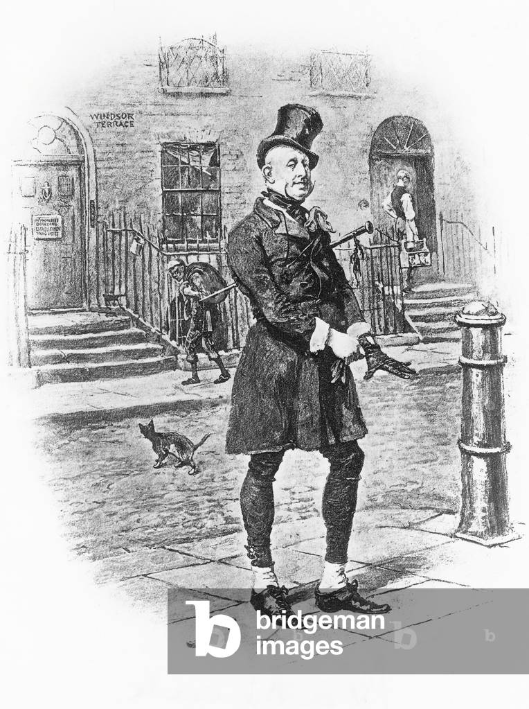 Image of Portrait of Mr Wilkins Micawber, illustration for David ...