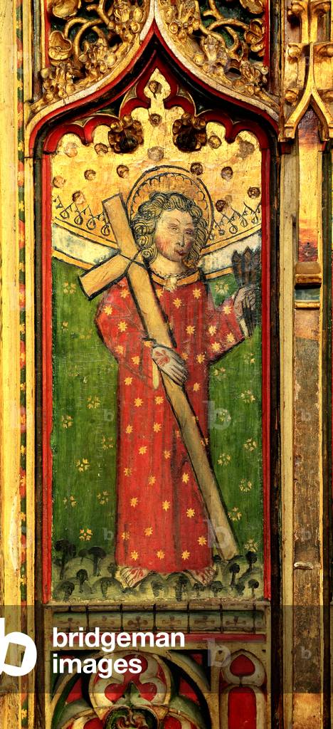 Image of Detail of a Rood Screen depicting William of Norwich, Church ...