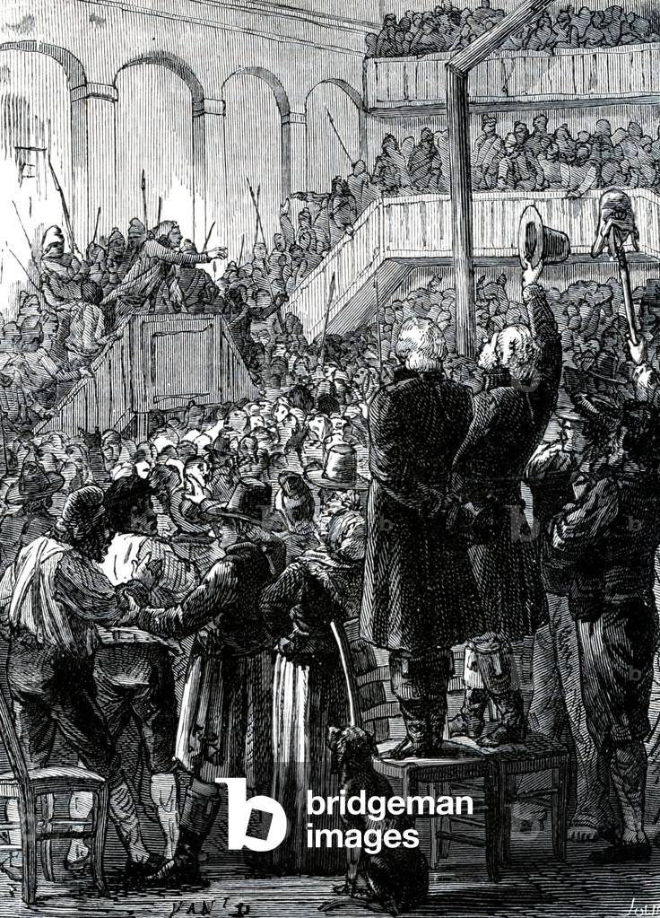 Image of French Revolution-Jacobin Club was the most famous and influential political