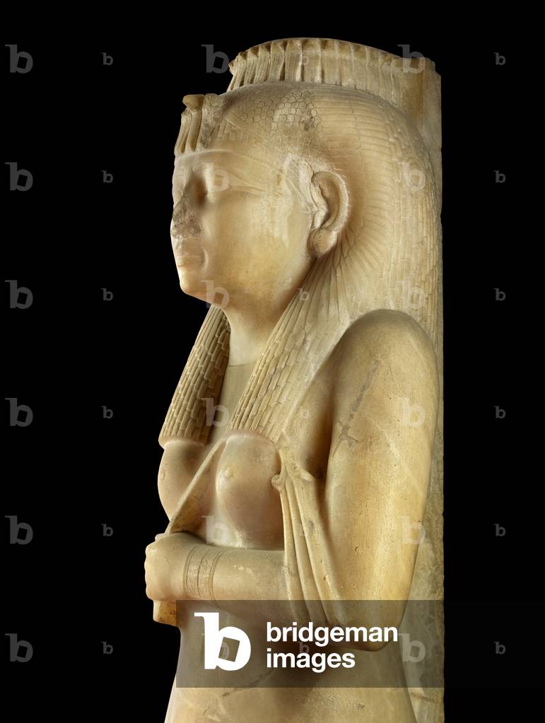 Image of Statue of Amenirdis the Elder, from Karnak Temple, Third Intermediate by Egyptian 25th ...