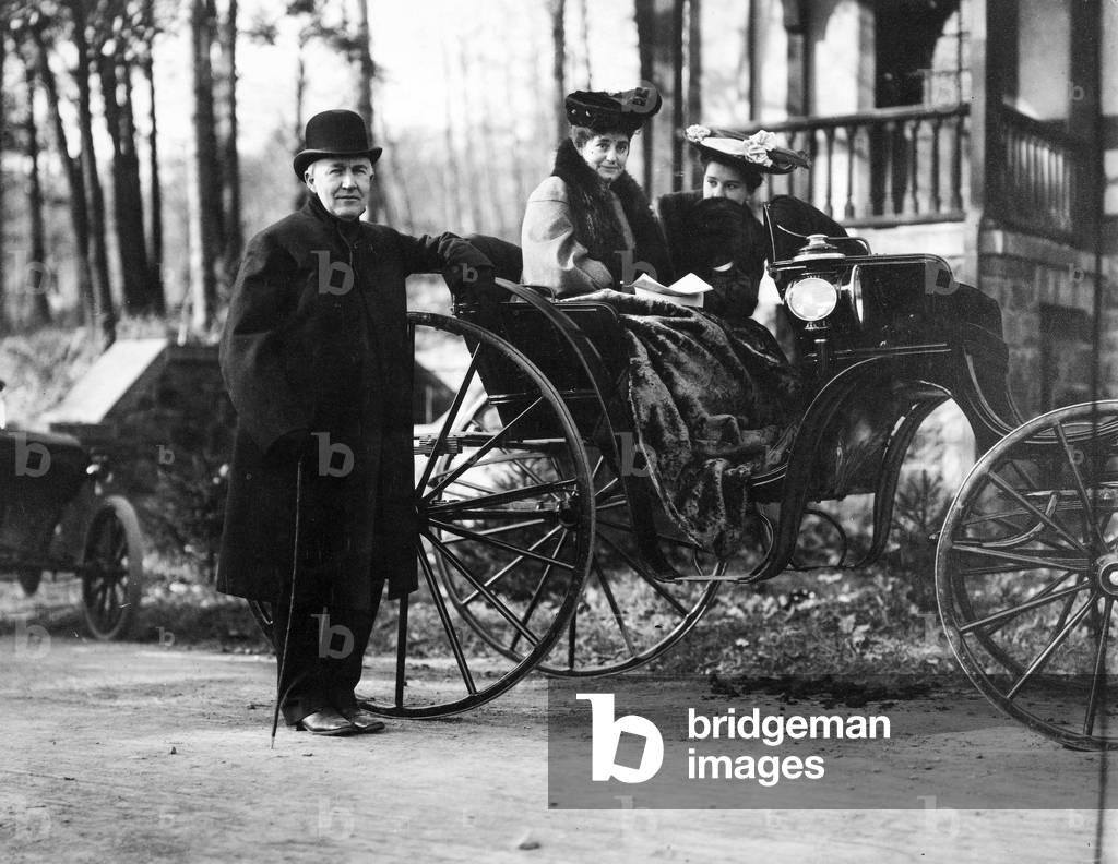 Thomas Edison Family Picture