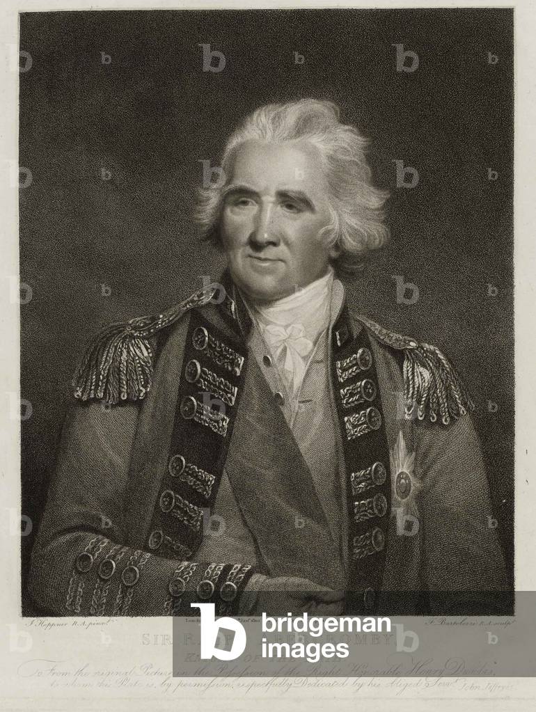 Image of Sir Ralph Abercromby, Knight of the Bath, c.1800 (stipple ...