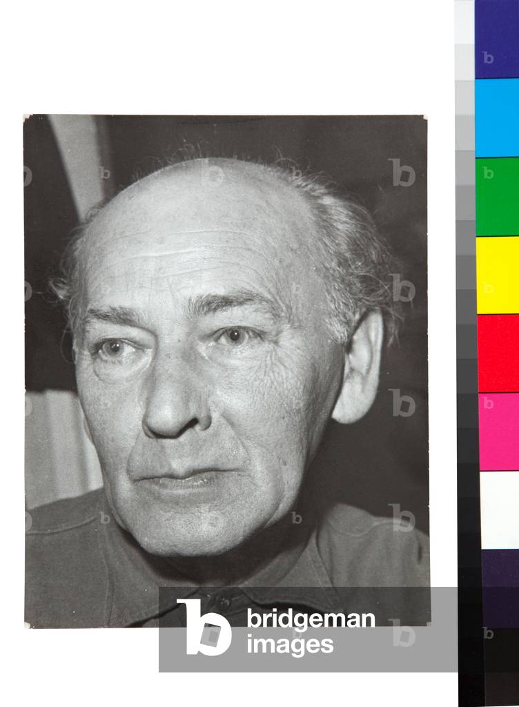 Image of Hans Bellmer (b/w photo) by Novarro, Eddy (1925/30-2003)