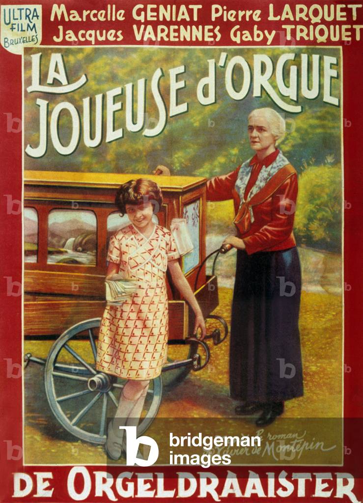 Image of Affiche du film La joueuse d'orgue de GastonRoudes avec Marcelle