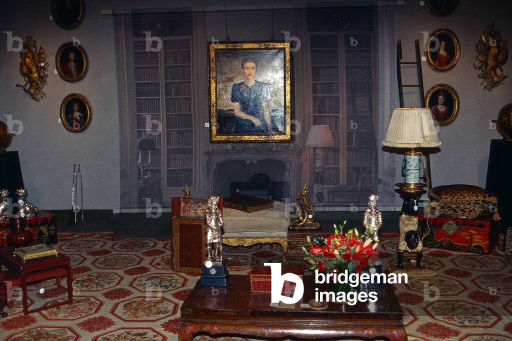 Image of Inside the home of Wallis Simpson, Duchess of Windsor at