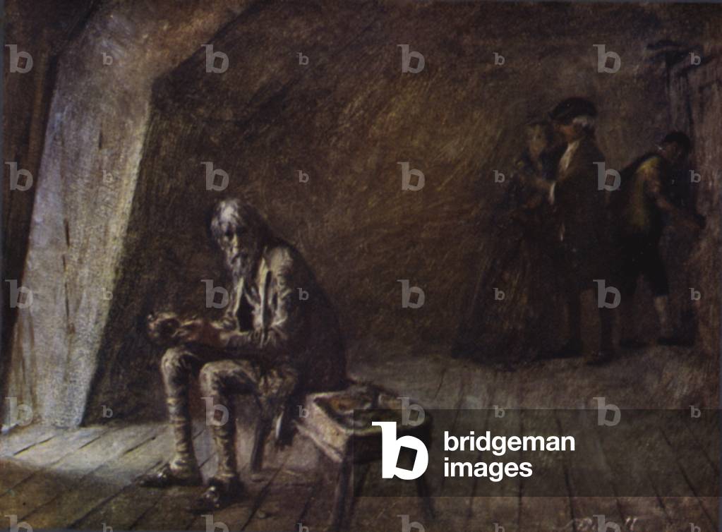 Image of Illustration for A Tale of Two Cities (colour litho) by Scott ...