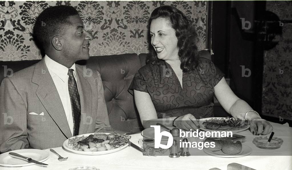 Image of Teddy Wilson and Baroness Pannonica 'Nica' de Koenigswarter ...