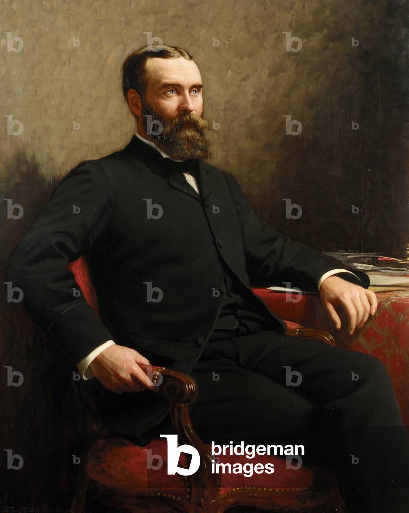 Image of William Denny (1847-1887), 1888 (oil painting) by Macbeth ...