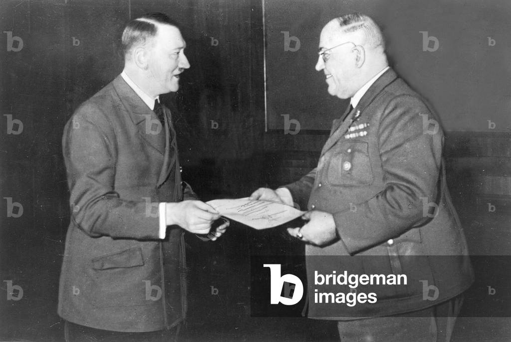 Image of Dr. Theodor Morell, 1944 (b/w photo)