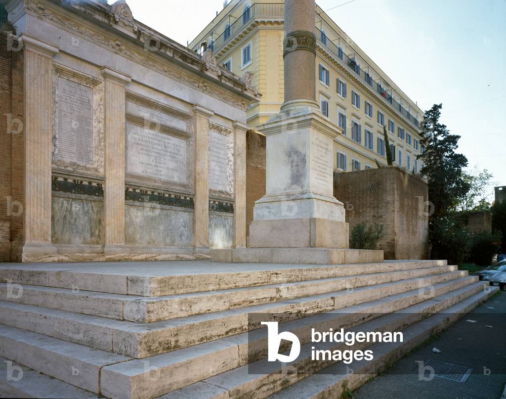 Image of Roman art : The monument alla Breccia di Porta Pia by Roman ...