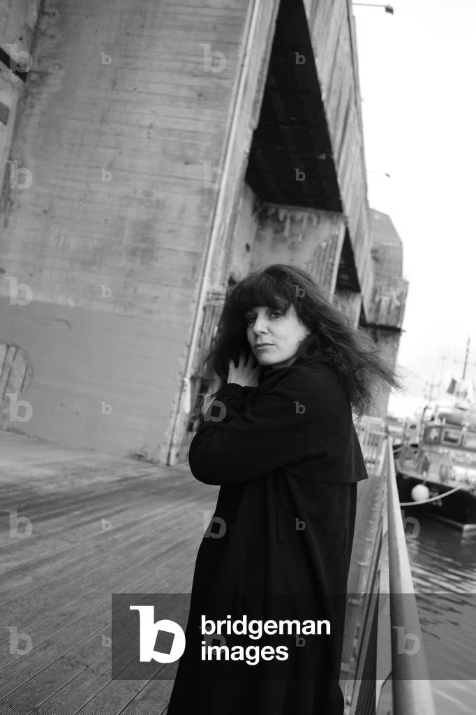 Image of Portrait of Sarah Chiche, 2021 (b/w photo)