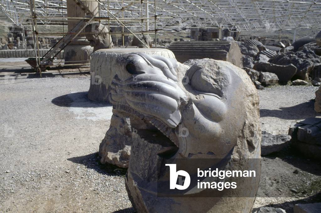 Image of Capital with animal, Persepolis (Unesco World Heritage List ...
