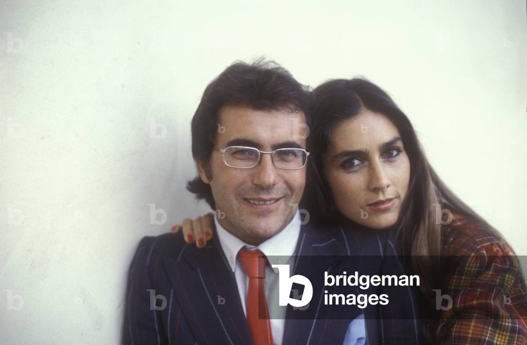 Image of Sanremo Music Festival 1984. Italian pop singers Al Bano and