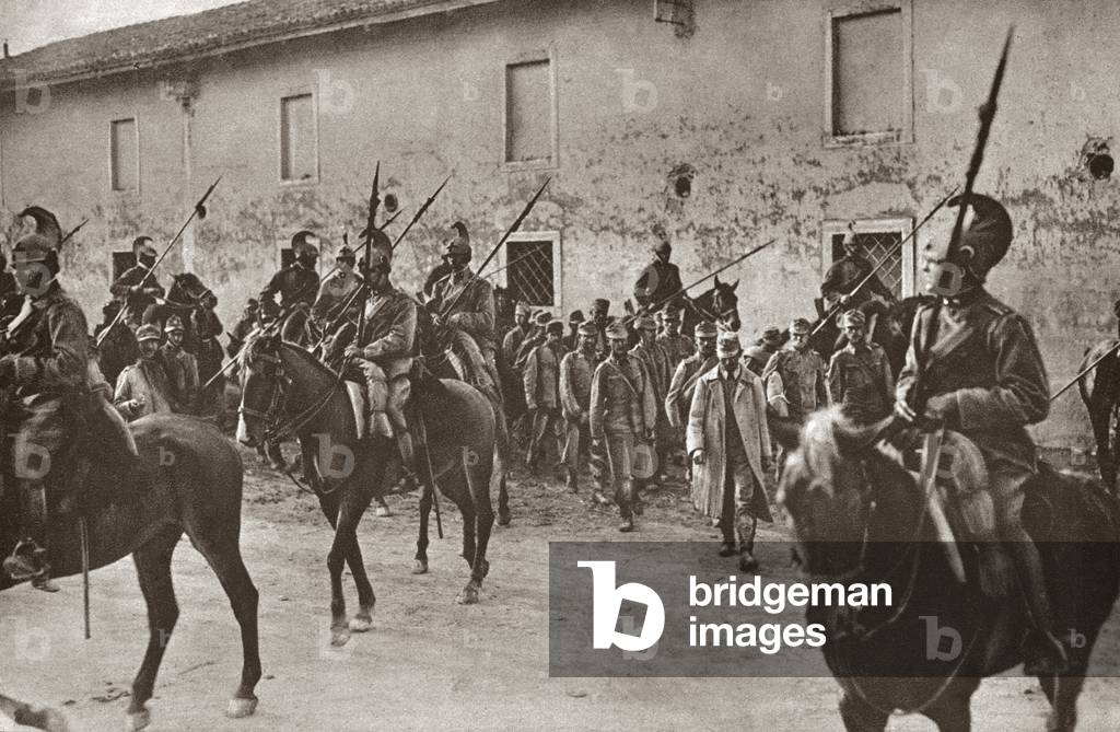 Image of Première Guerre mondiale : Prisonniers autrichiens prisonniers ...