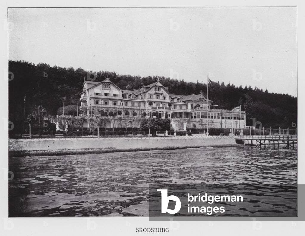Image of Kjobenhavn / Copenhagen: Skodsborg (b/w photo) by Danish ...