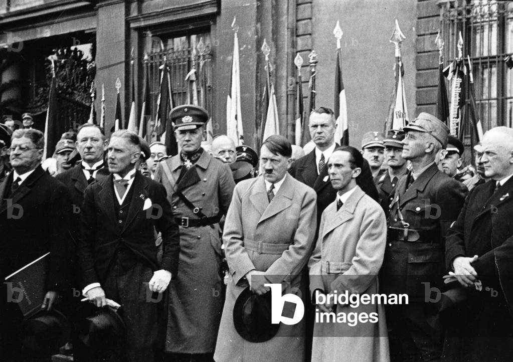 Third Reich - Hitler, Goebbels, Papen, Blomberg 1933 by