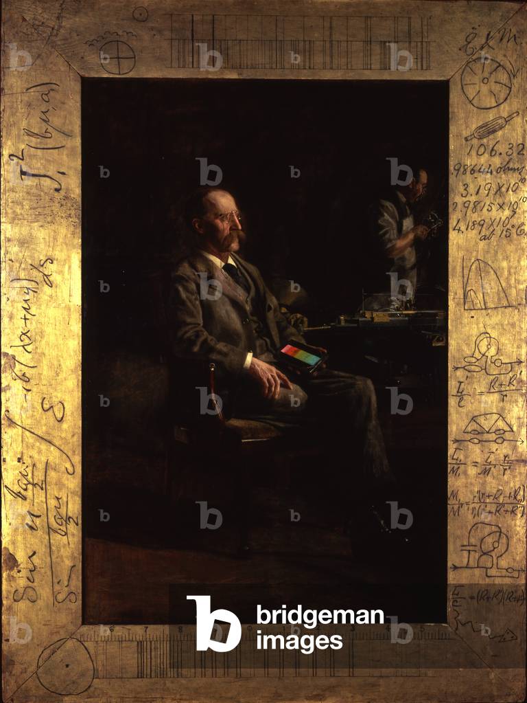 Image of Professor Henry A. Rowland, 1897 (oil on canvas) by Eakins ...