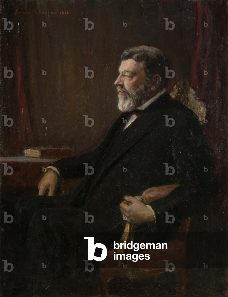 Image of Franklin W. Hooper, 1916 (Oil on canvas) by Boston, Joseph ...
