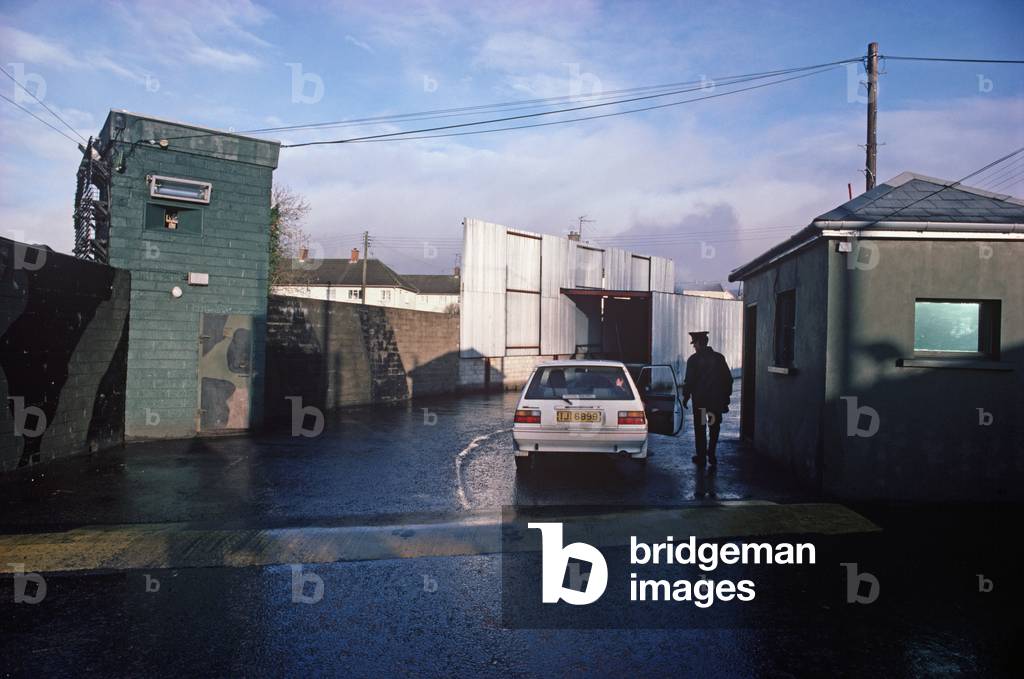 Image of Aughnacloy RUC and British Army Border checkpoint between ...