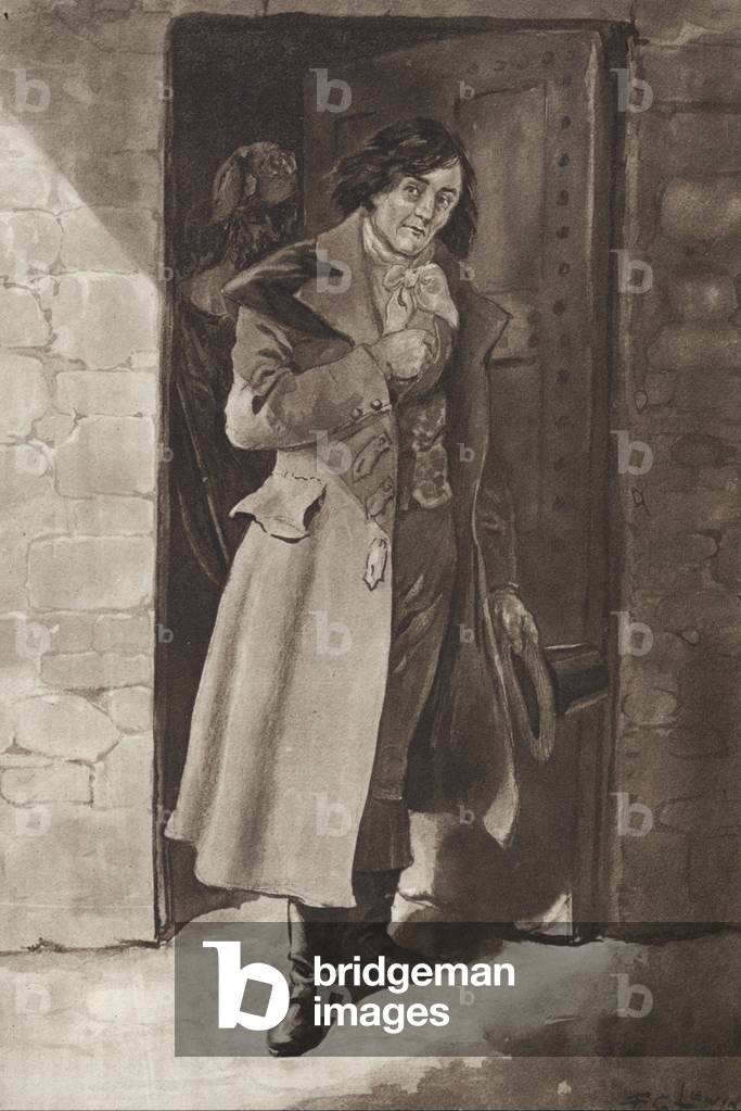 Image of Sidney Carton from A Tale of Two Cities, by Charles by Lewin ...