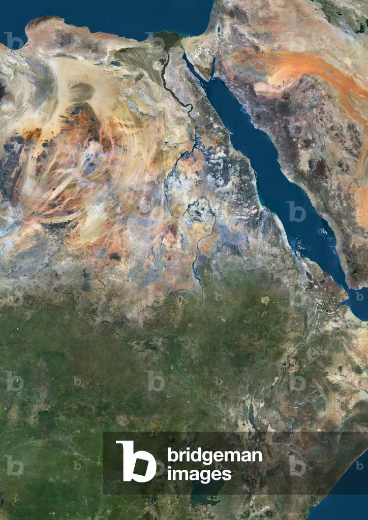Image of Eastern Africa, Natural Colour Satellite Image (photo)