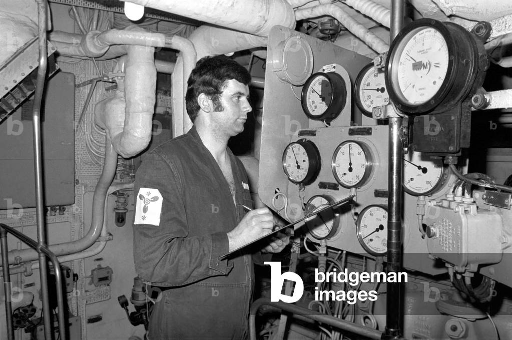Image of H.M.S. Danae: Scenes aboard The Leander class frigate 2.450 tons