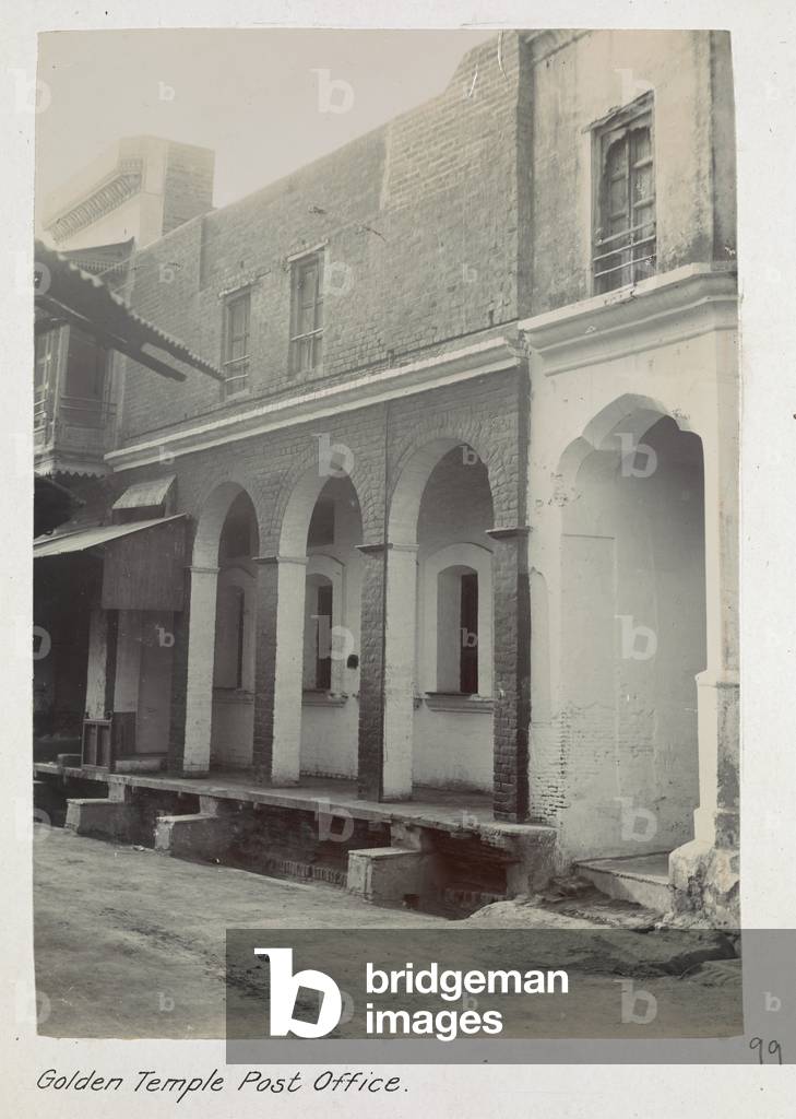Image of Golden Temple Post Office, Amritsar. Views of scenes connected ...