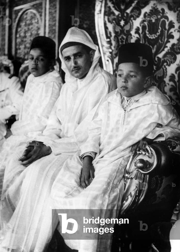 Image of In The C Sultan of Morocco Sidi Mohammed Ben Youssef