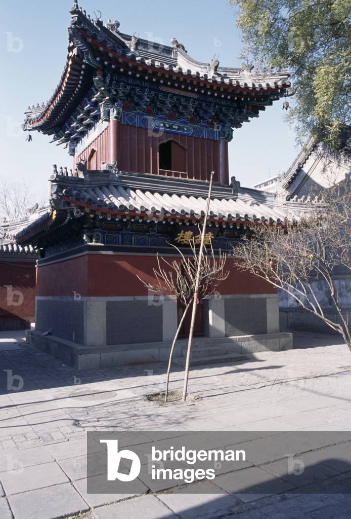 Image of Pavilion in White cloud temple (Bai Yun Guan), 1224, Beijing,