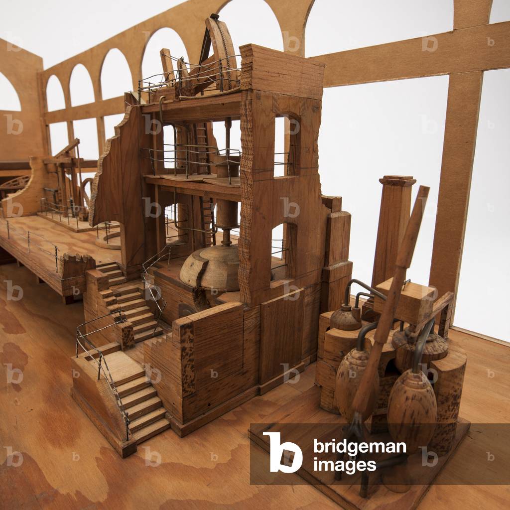 Image of Model of Early Exhibit at the Museum of Science and